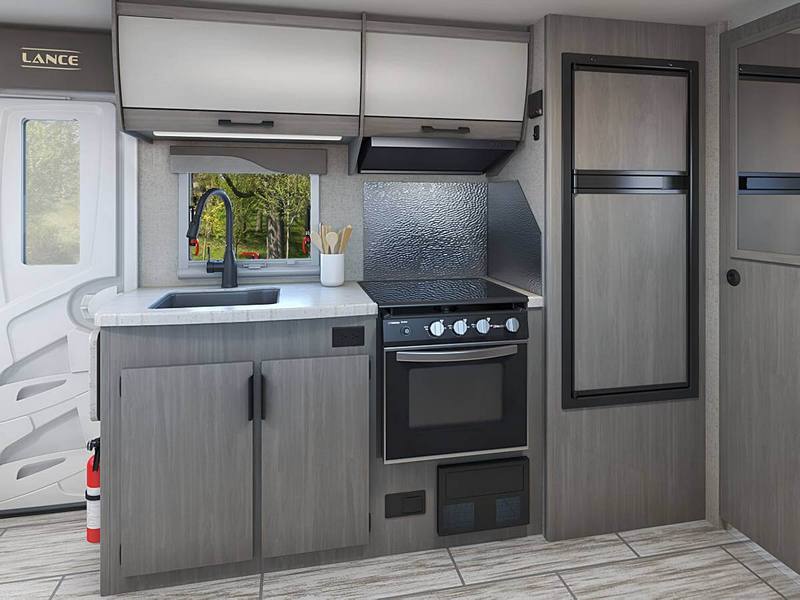 Gallery - Lance 1985 Travel Trailer - Your private oasis features a ...